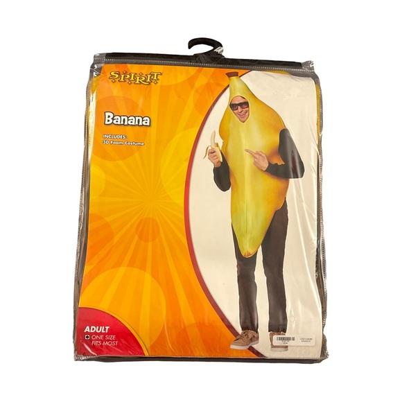 Spirit Halloween Banana Costume